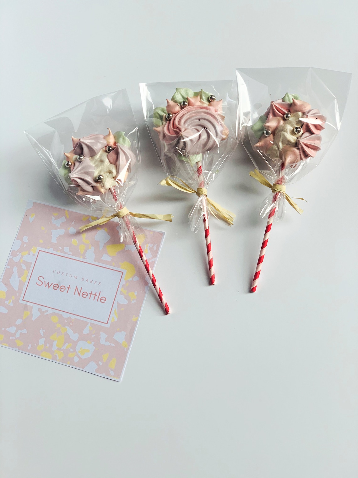 Rainbow Meringue Pop Gift Set Bundle birthday baby shower | Etsy