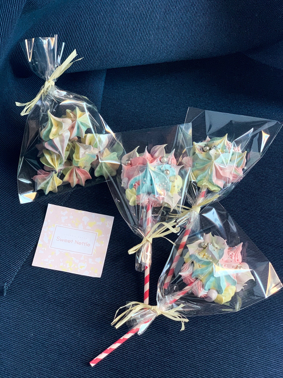 Rainbow Meringue Pop Gift Set Bundle birthday baby shower | Etsy