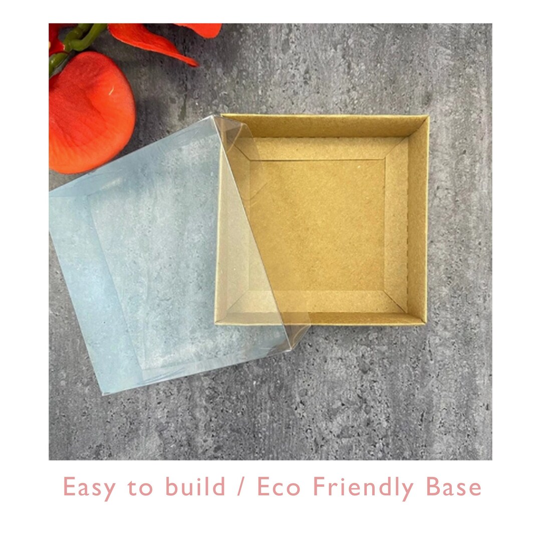 5, 10, 25, 50, 100 - Craft Color, Clear Lid Box, 15x15x3cm, Gift Sets ...