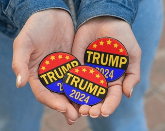 Trump 2024 3 Inch Buttons - Etsy