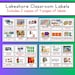 Lakeshore Classroom Labels - Etsy