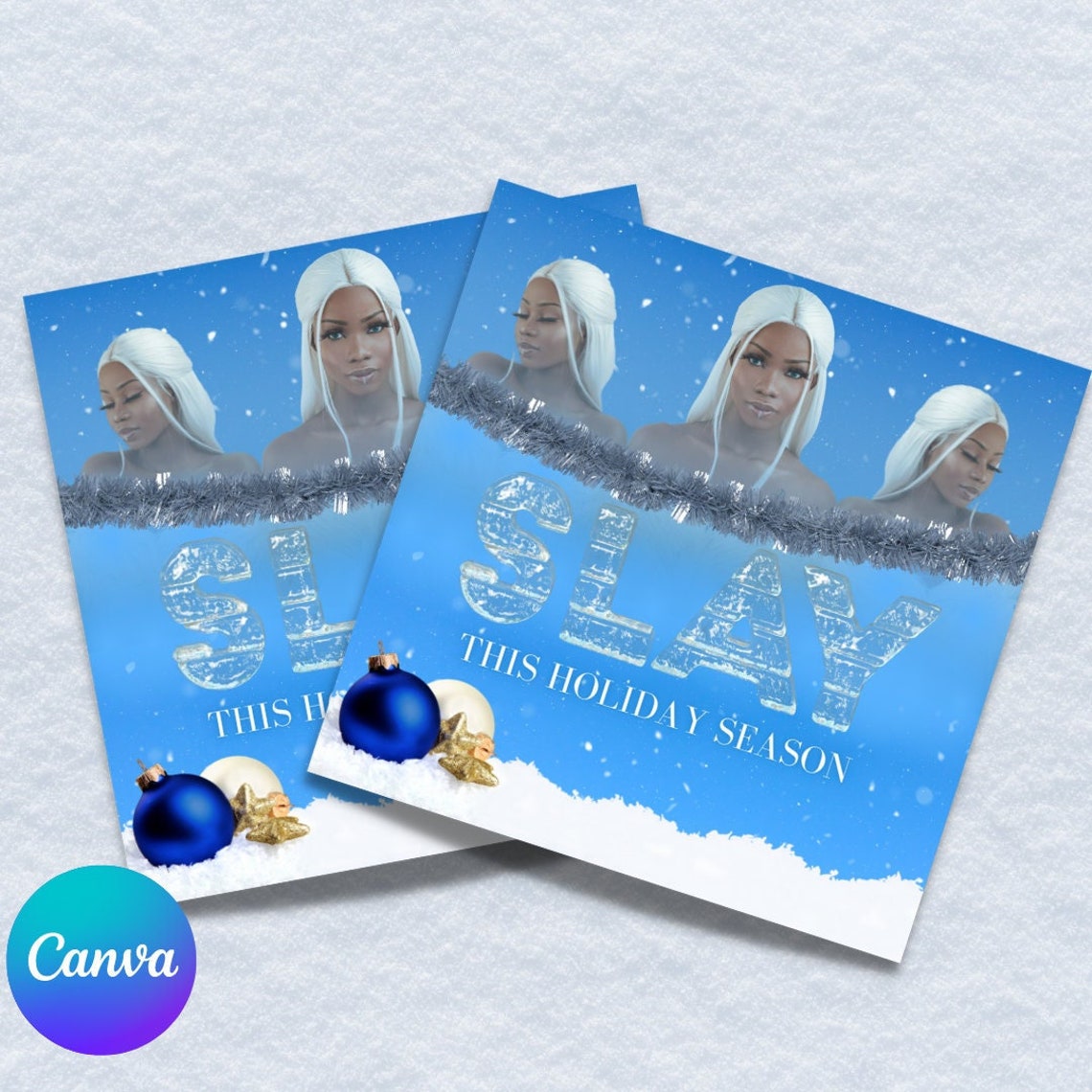 Slay This Holiday Season Social Media Flyer, Winter Flyers, Christmas ...