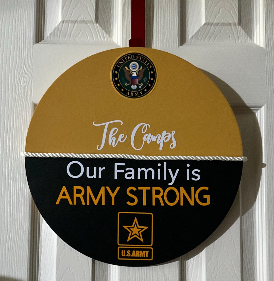 Army Door Hanger / Home Decor - Etsy