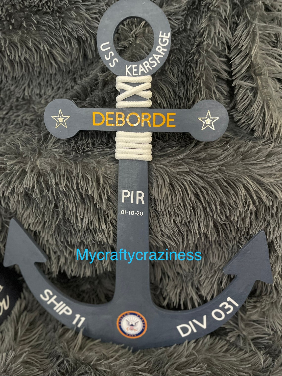 US Navy PIR Anchor / Navy Graduation Anchor / PIR / Navy Boot - Etsy