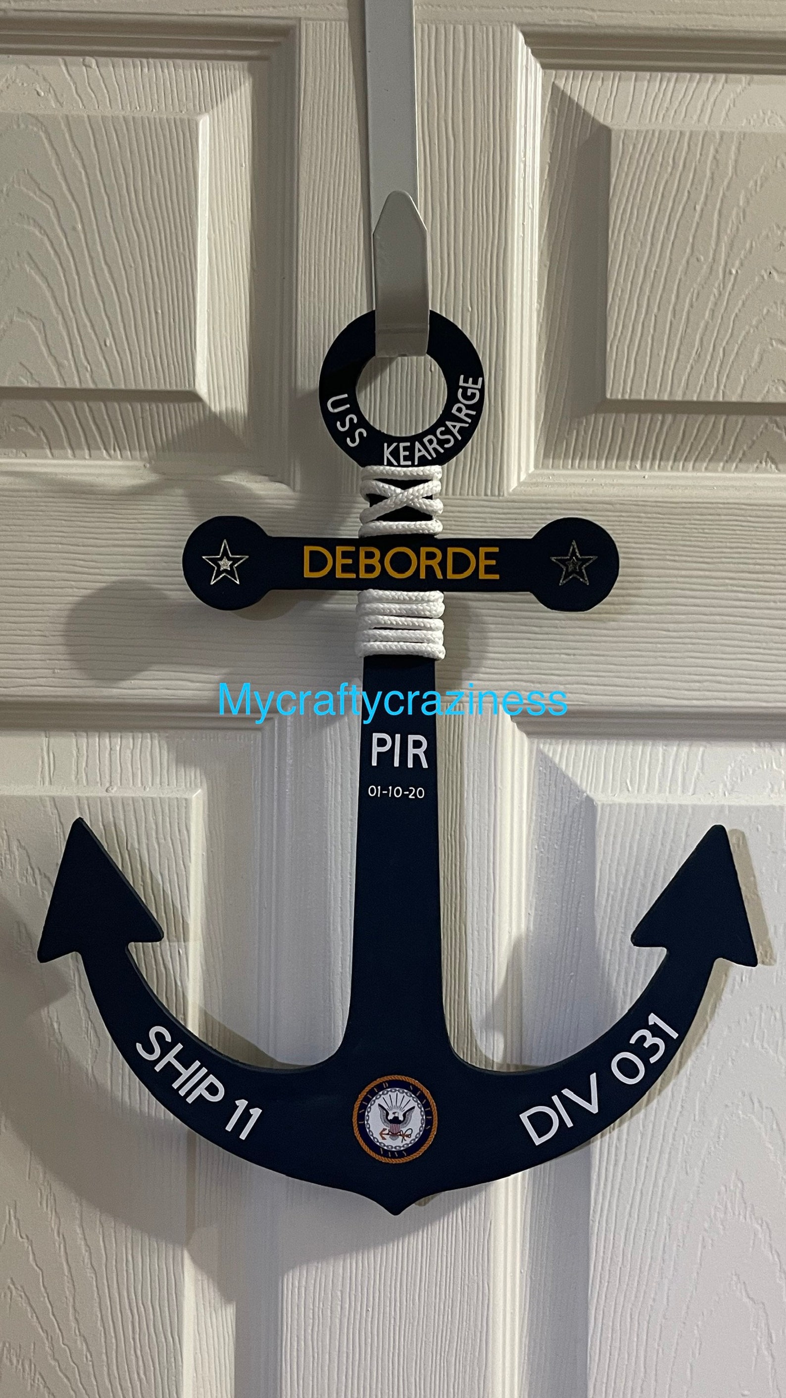 US Navy PIR Anchor / Navy Graduation Anchor / PIR / Navy Boot - Etsy