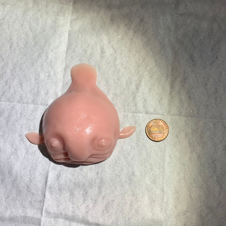 Silicone Blobfish Stress Ball Squishy Toy | Etsy