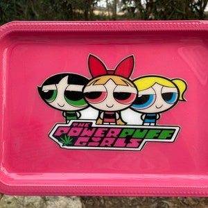 Large Powerpuff Girls Rolling Tray - Etsy