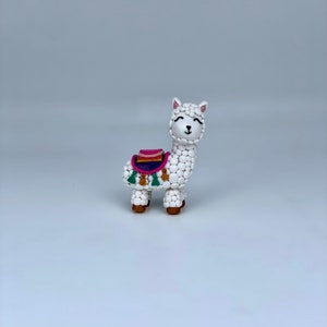 Llama Figurine Miniature - Etsy
