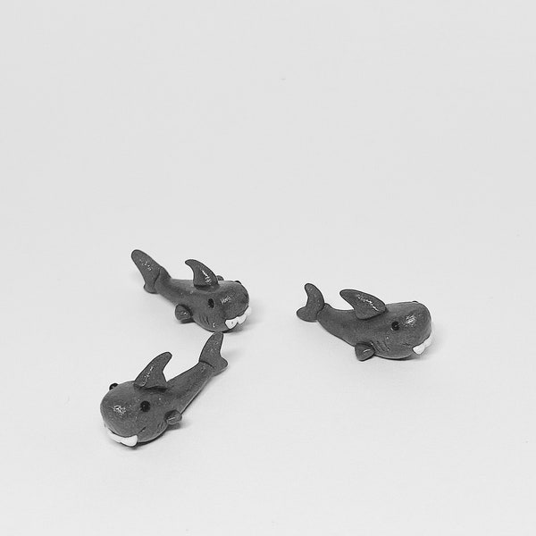 Polymer Clay Shark - Etsy