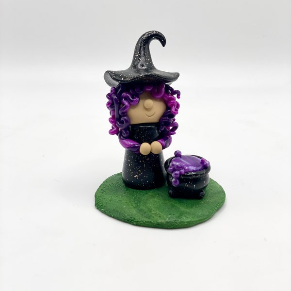 Polymer Clay Witch - Etsy
