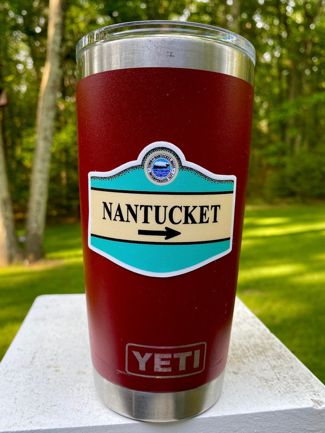 Nantucket Town Sign Vinyl Die-cut Indoor/outdoor - Etsy