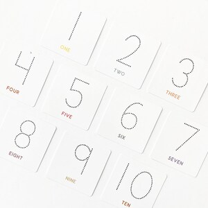 FALL COUNTING - Preschool / Kindergarten Mini Flashcard Kit (dry Erase ...