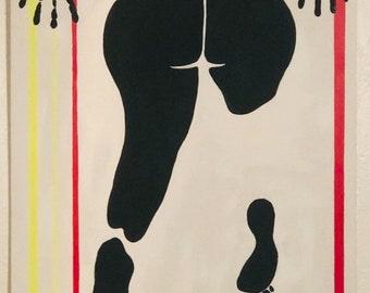 Butt painting | Etsy