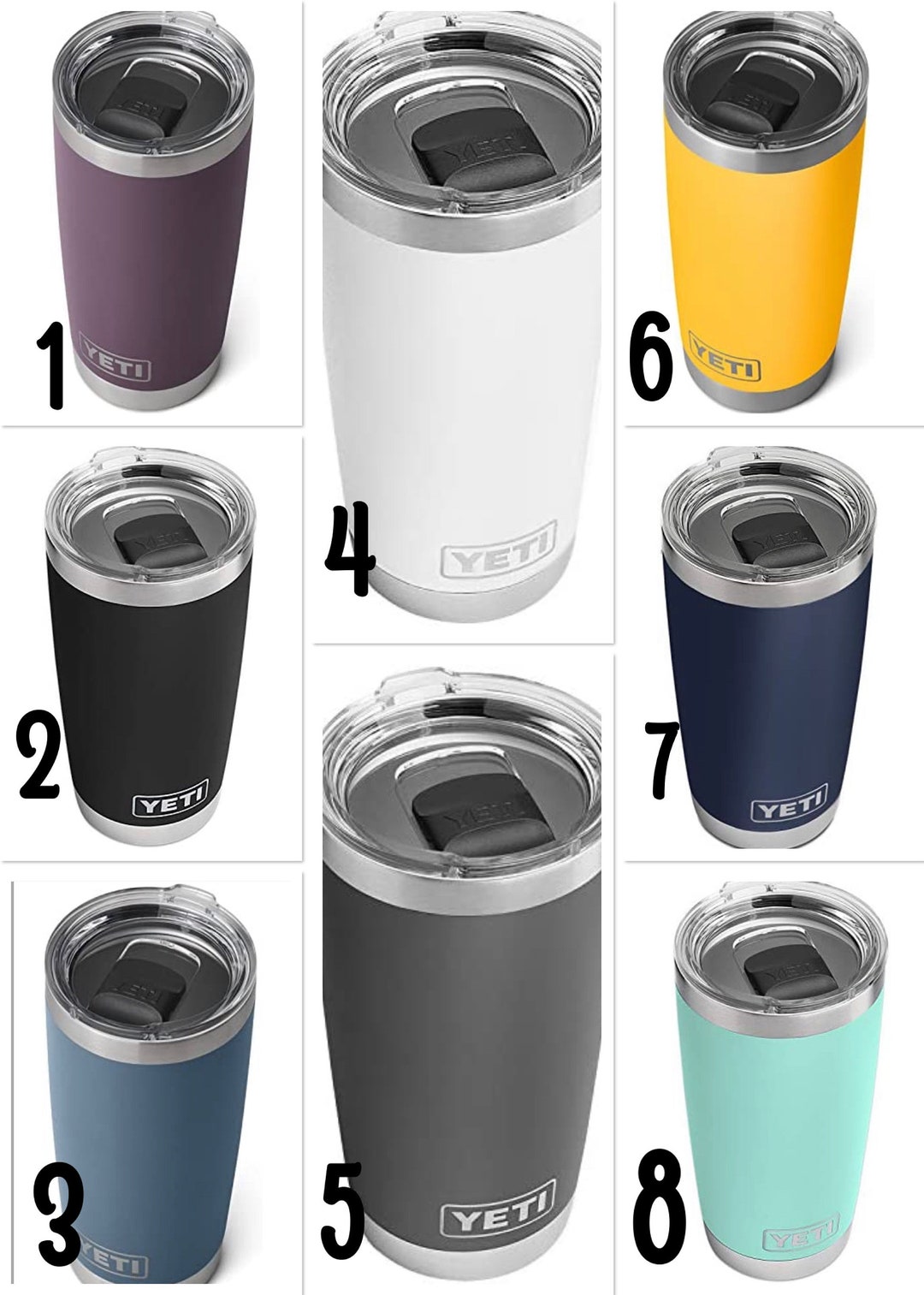 20 Oz Yeti Rambler Tumbler; 20 Oz. Stainless Steel Coffee Tumbler ...