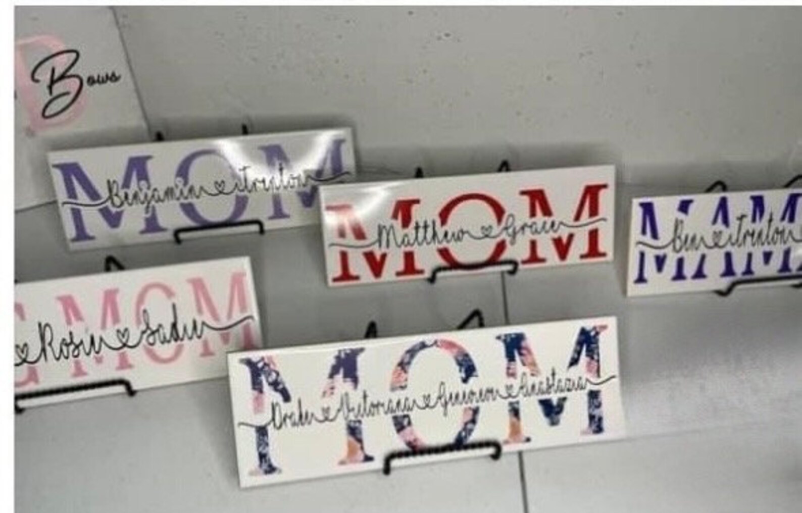 Mom Subway Tile, Nana Subway Tile, Grandma Subway Tile, Titi Subway ...
