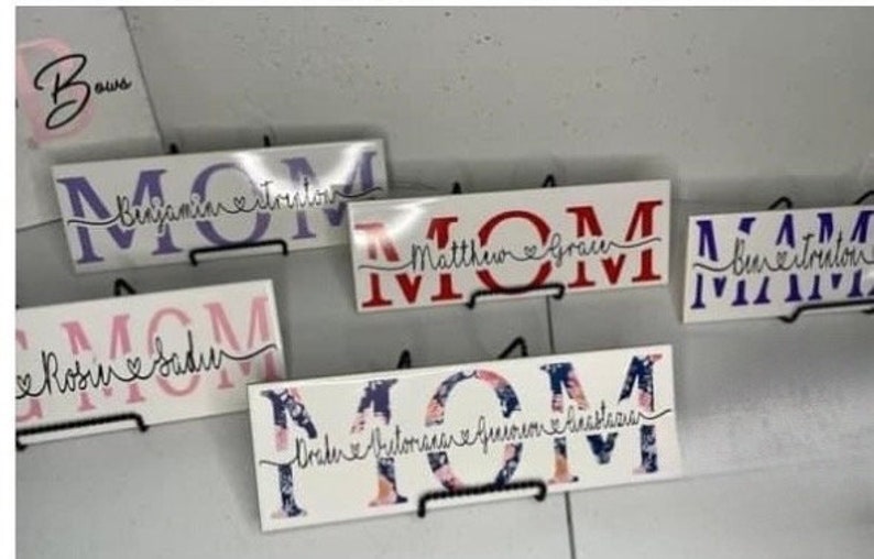 Mom Subway Tile, Nana Subway Tile, Grandma Subway Tile, Titi Subway ...