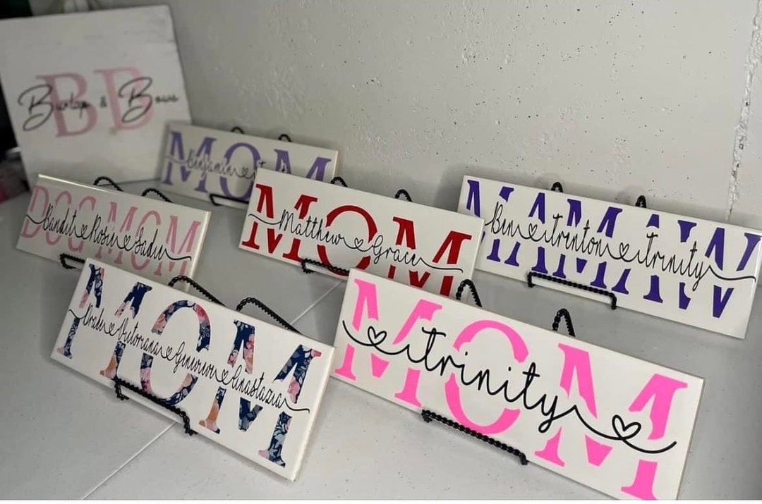 Mom Subway Tile, Nana Subway Tile, Grandma Subway Tile, Titi Subway ...