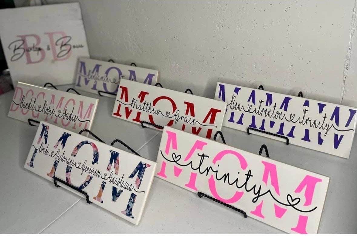 Mom Subway Tile, Nana Subway Tile, Grandma Subway Tile, Titi Subway ...