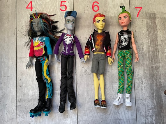 Monster High Boy Dolls Names