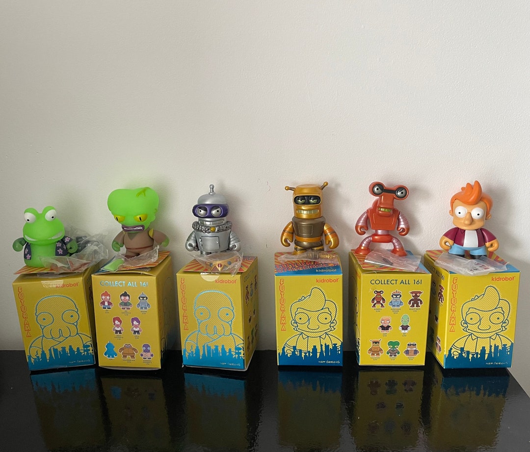 Futurama Kid Robot Mini Figure Universe X opened to Confirm UK Seller ...