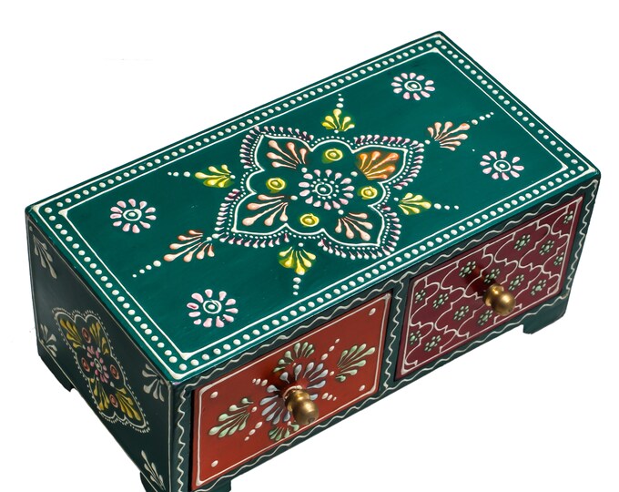 Traditional Indian Handcrafted Hand-painted Multi Color - Etsy