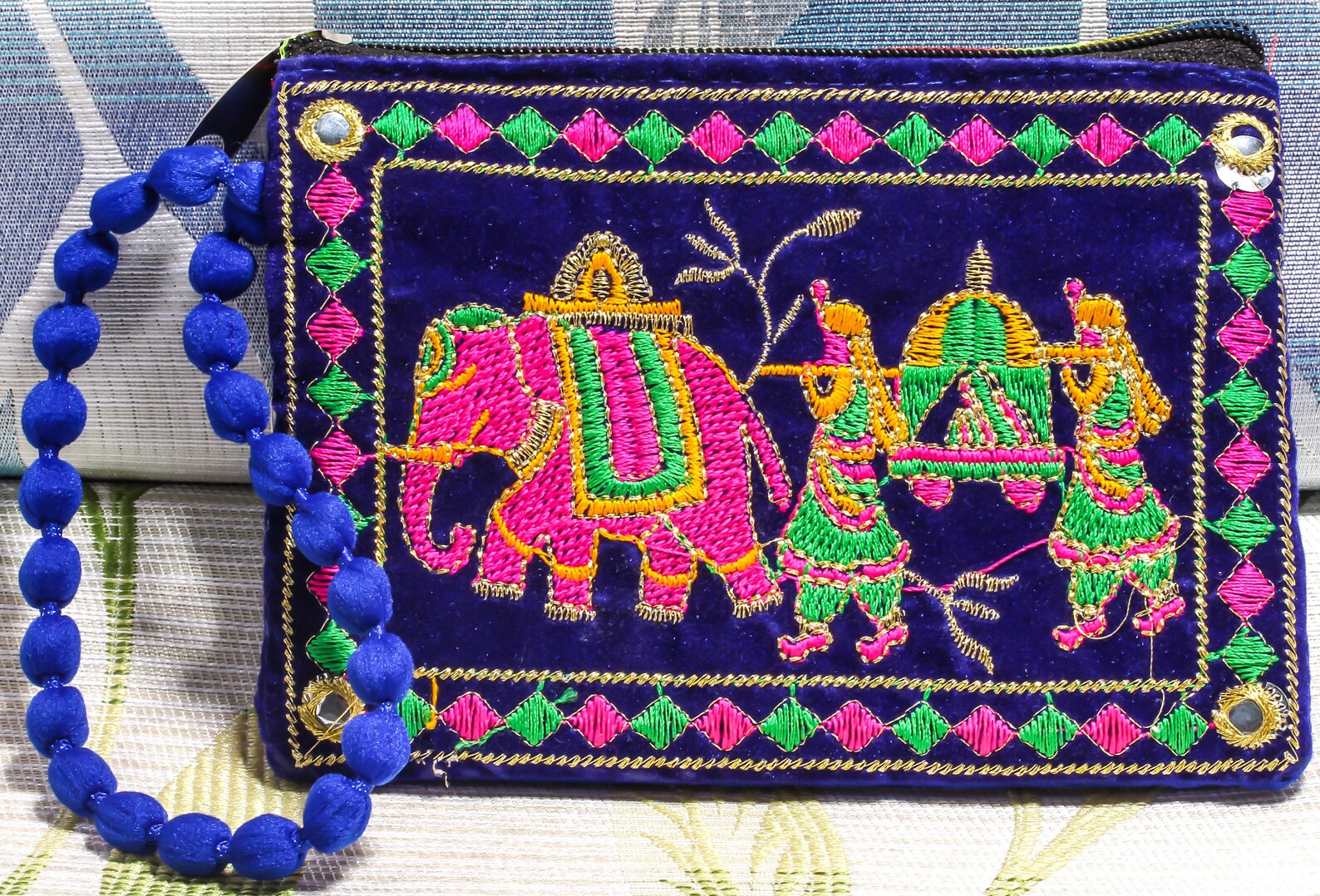 Indian Handmadecotton Velvet Pouch Money Pouch Hand - Etsy