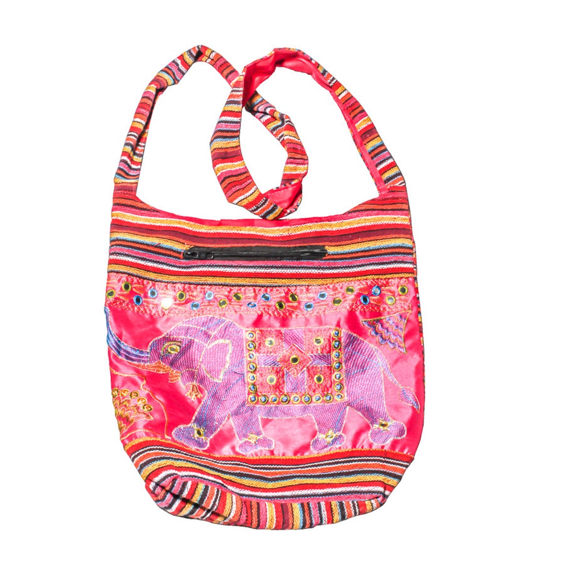 Indian Shoulder Bag Vintage Hand Zari Embroidered Women Bag - Etsy