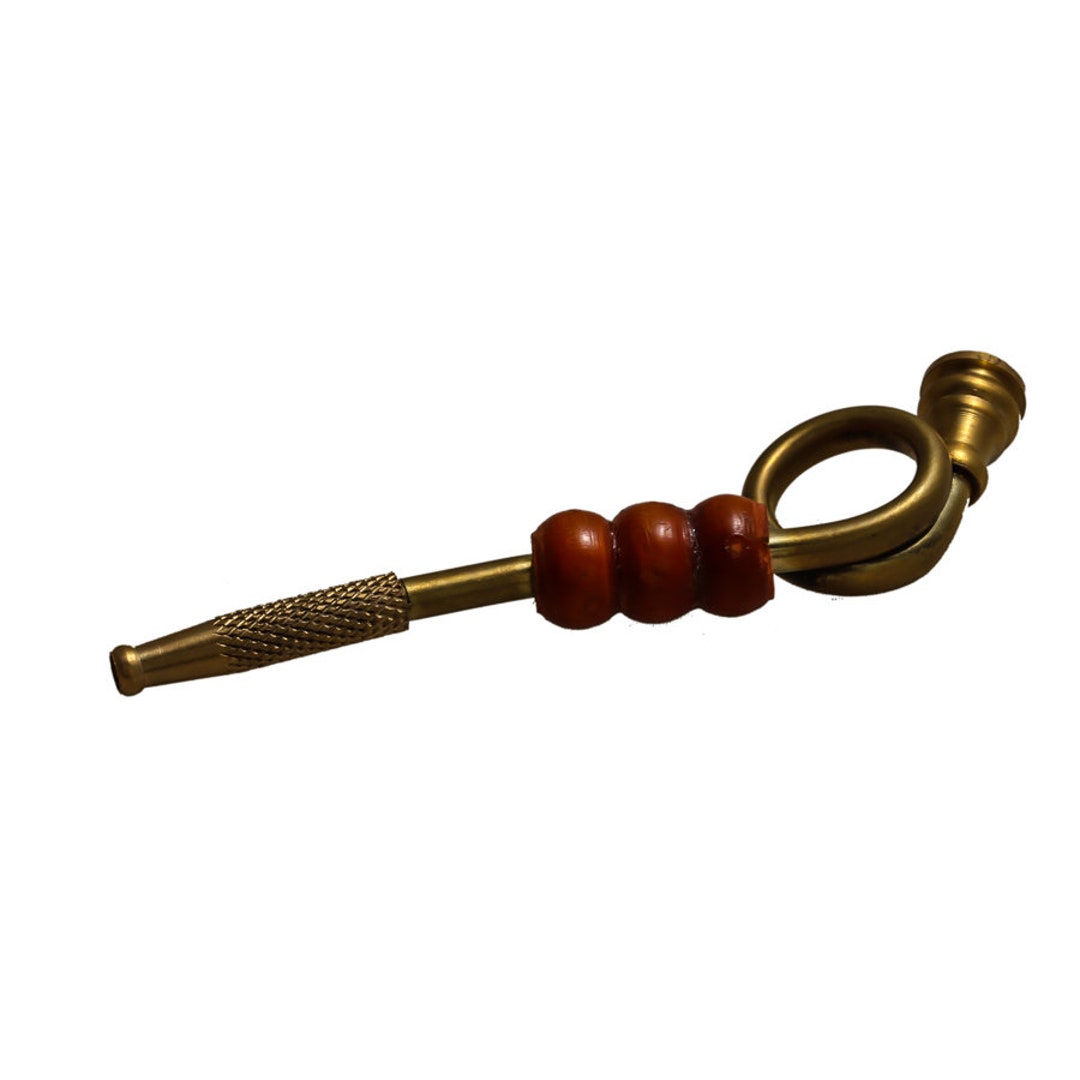 Antique Brass Tobacco Smoke Pipe Pipe for Smoking Handcrafted Pipe ...