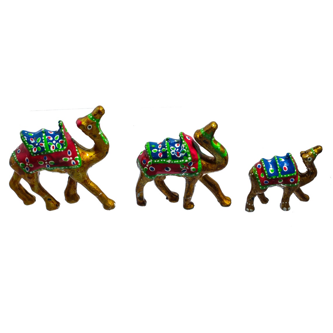 Decorative Camel Set of 3/ Beautiful Enamel Handmade Indian - Etsy