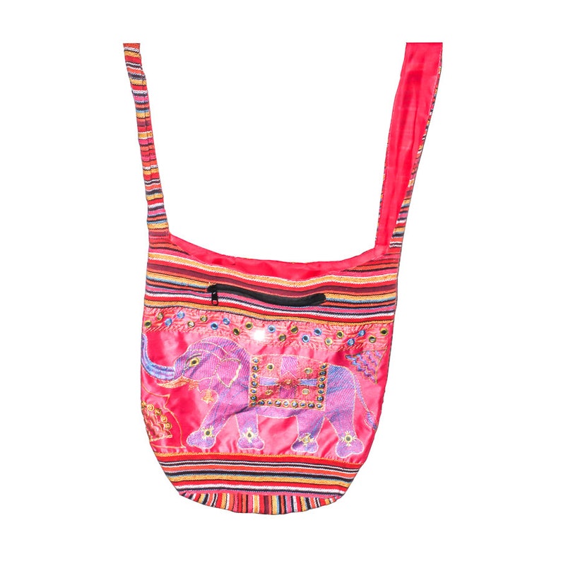 Indian Shoulder Bag Vintage Hand Zari Embroidered Women Bag Traveling ...