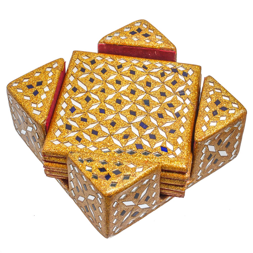 VALENTINE DAY Giftvintage Beautiful Decorative Lakh and Mirror Work ...