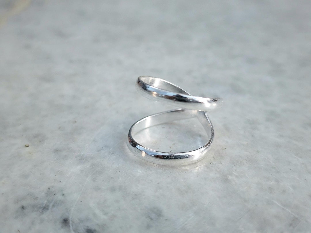 Midi Ring, Knuckle Ring, Stacking Bohemian Silver Ring, Minimalistic ...