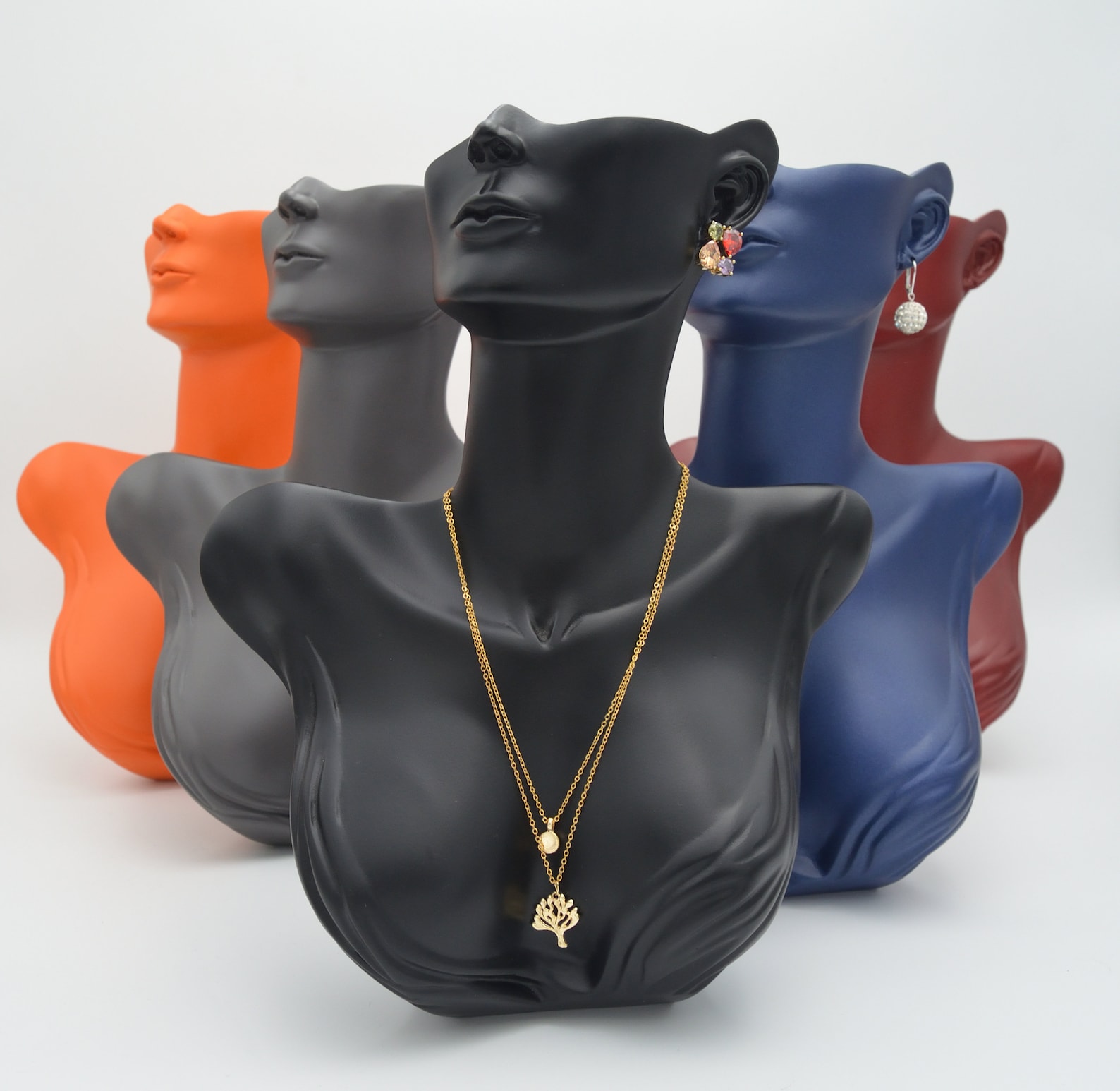 High Quality Jewelry Display Resin Necklace and Earrings - Etsy