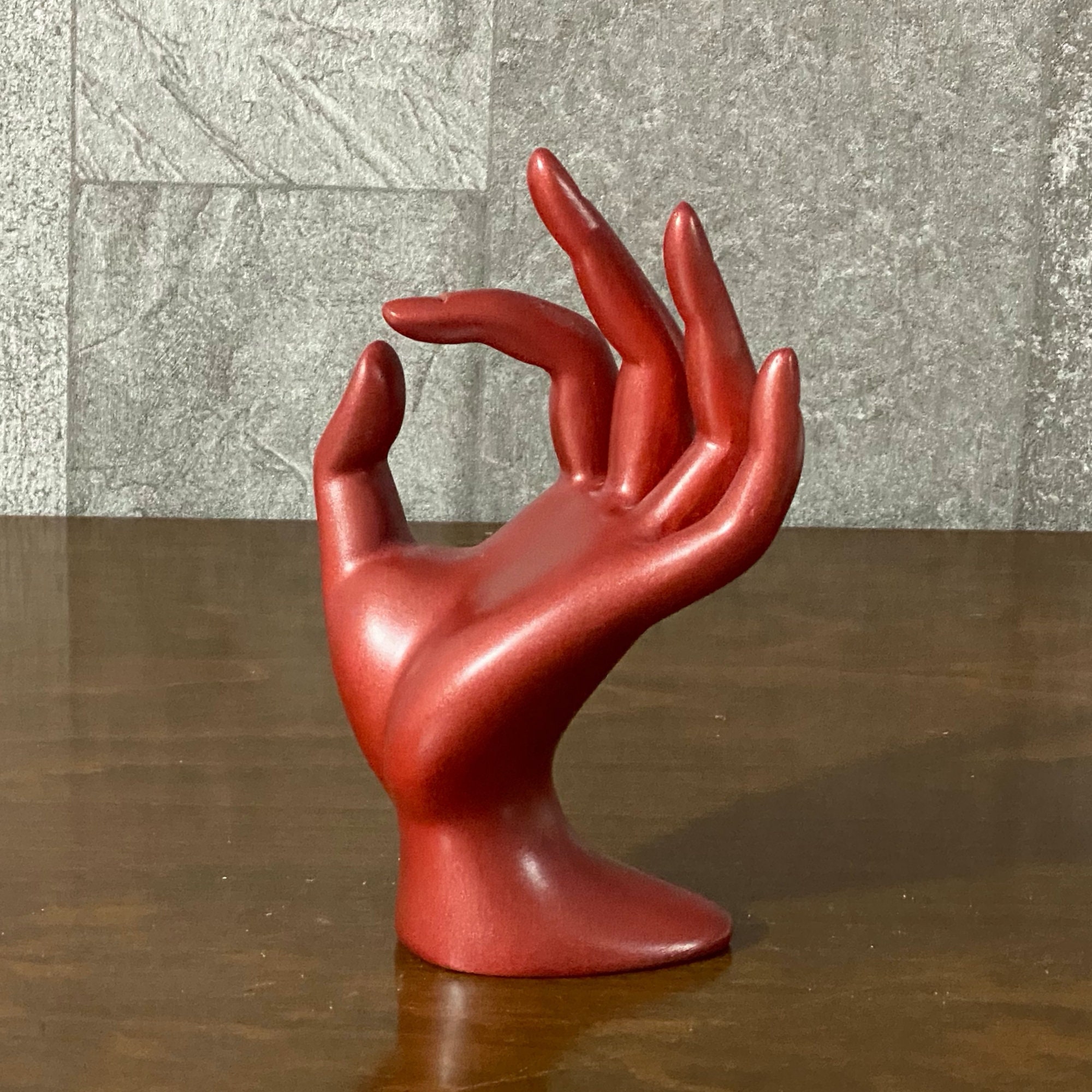 Resin Rings Hand Display Jewelry Ring Display Resin Handmade - Etsy