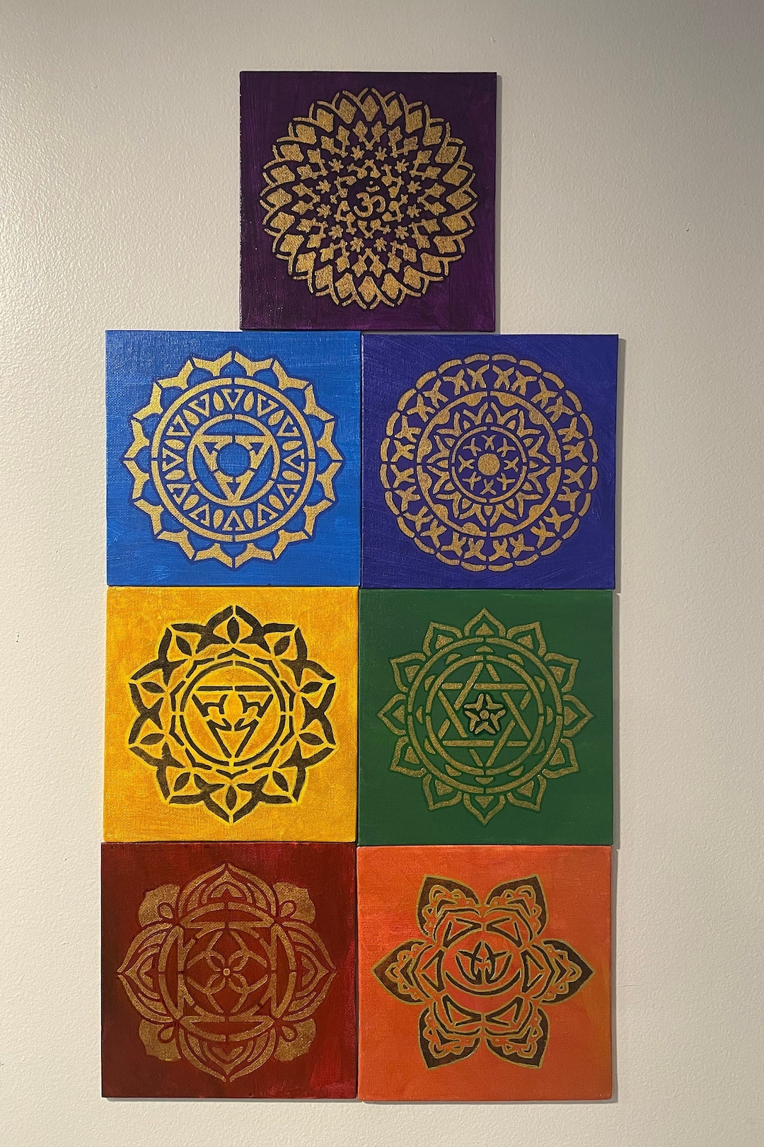 Wall Decor Chakra Art at Michael Birdwood blog