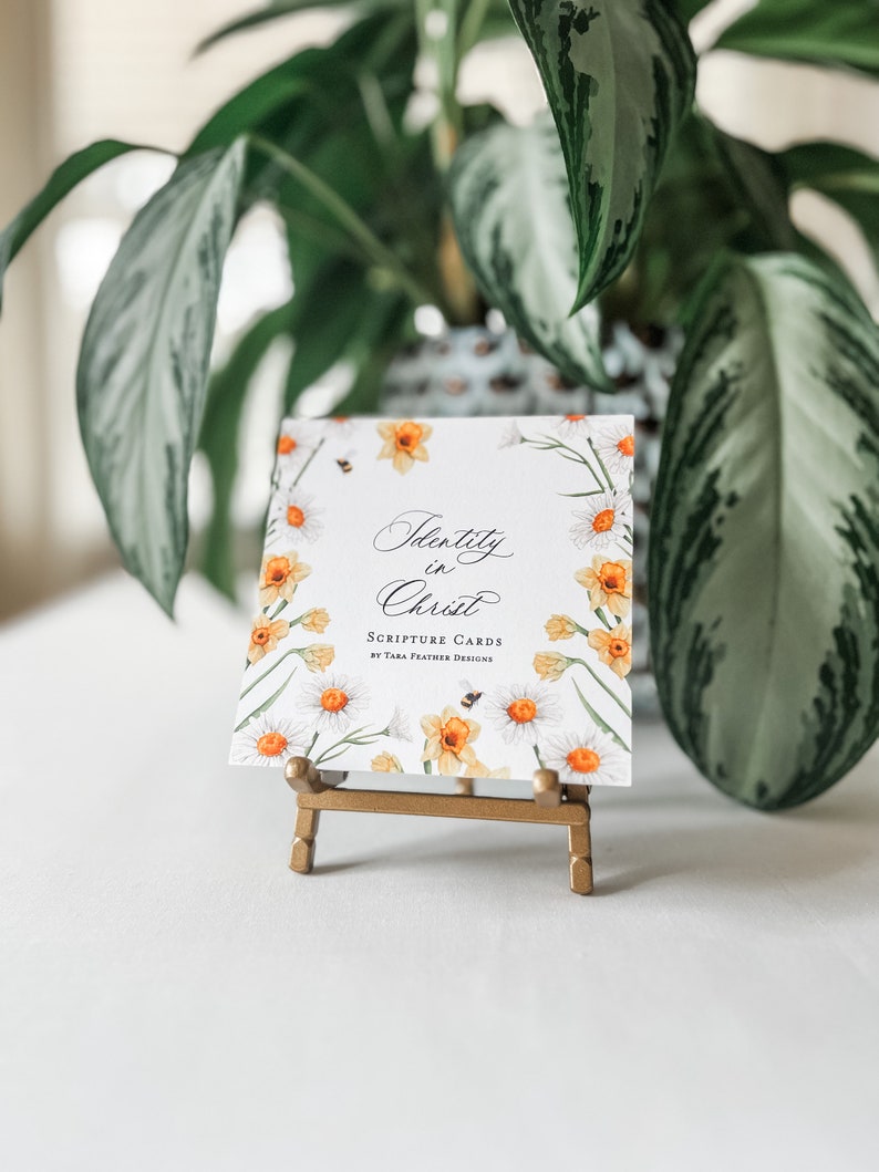 Identity in Christ Scripture Cards | Watercolor Scripture Cards ...