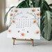 2024 Desktop Calendar Watercolor Calendar Illustrated Calendar Office ...