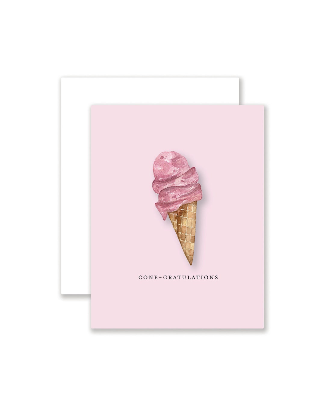 Cone-gratulations Greeting Card | Congratulations Card | Congrats | Ice ...