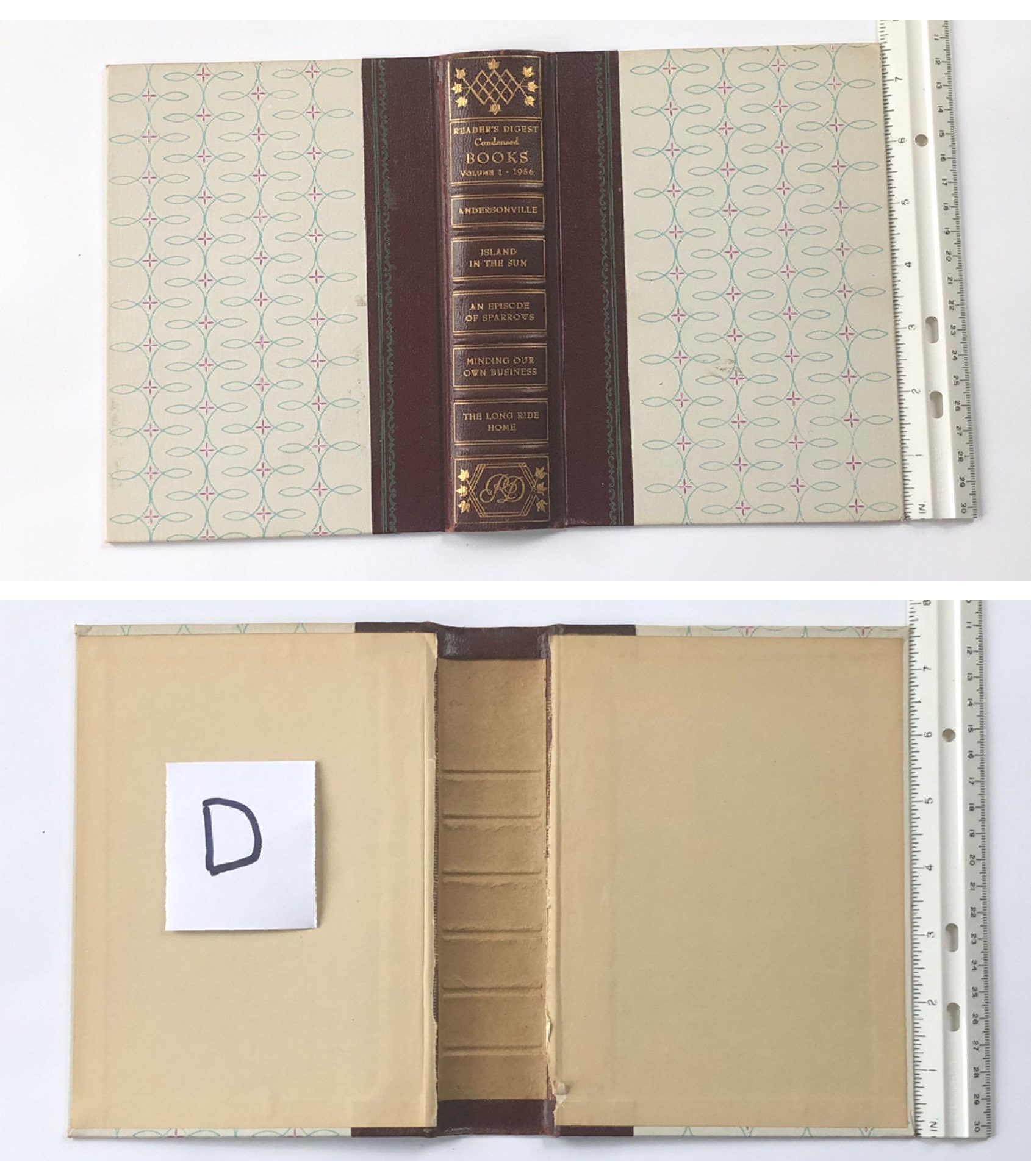 Vintage Book Cover Junk journal Kit 20 book pages | Etsy