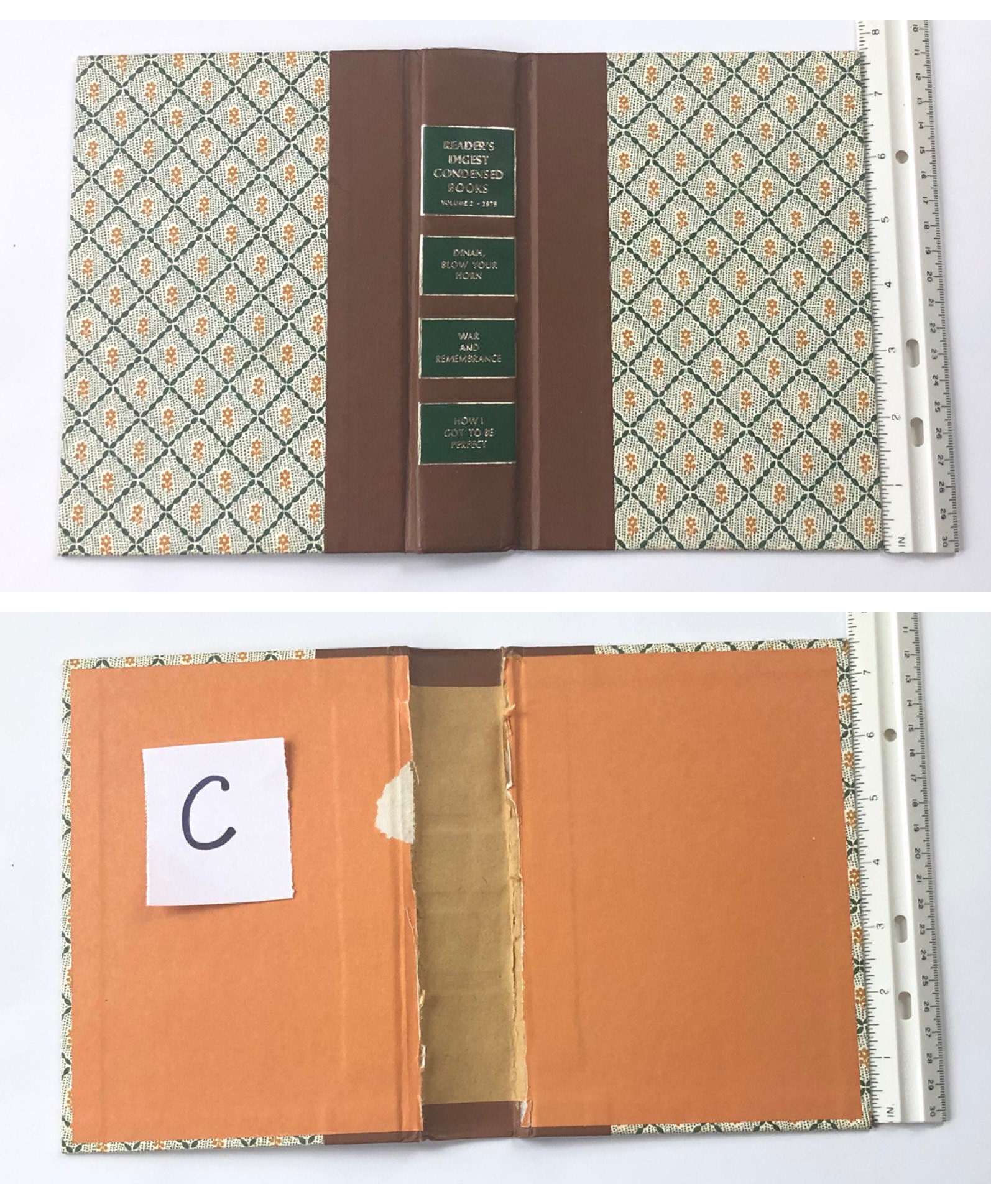 Vintage Book Cover Junk journal Kit 20 book pages | Etsy