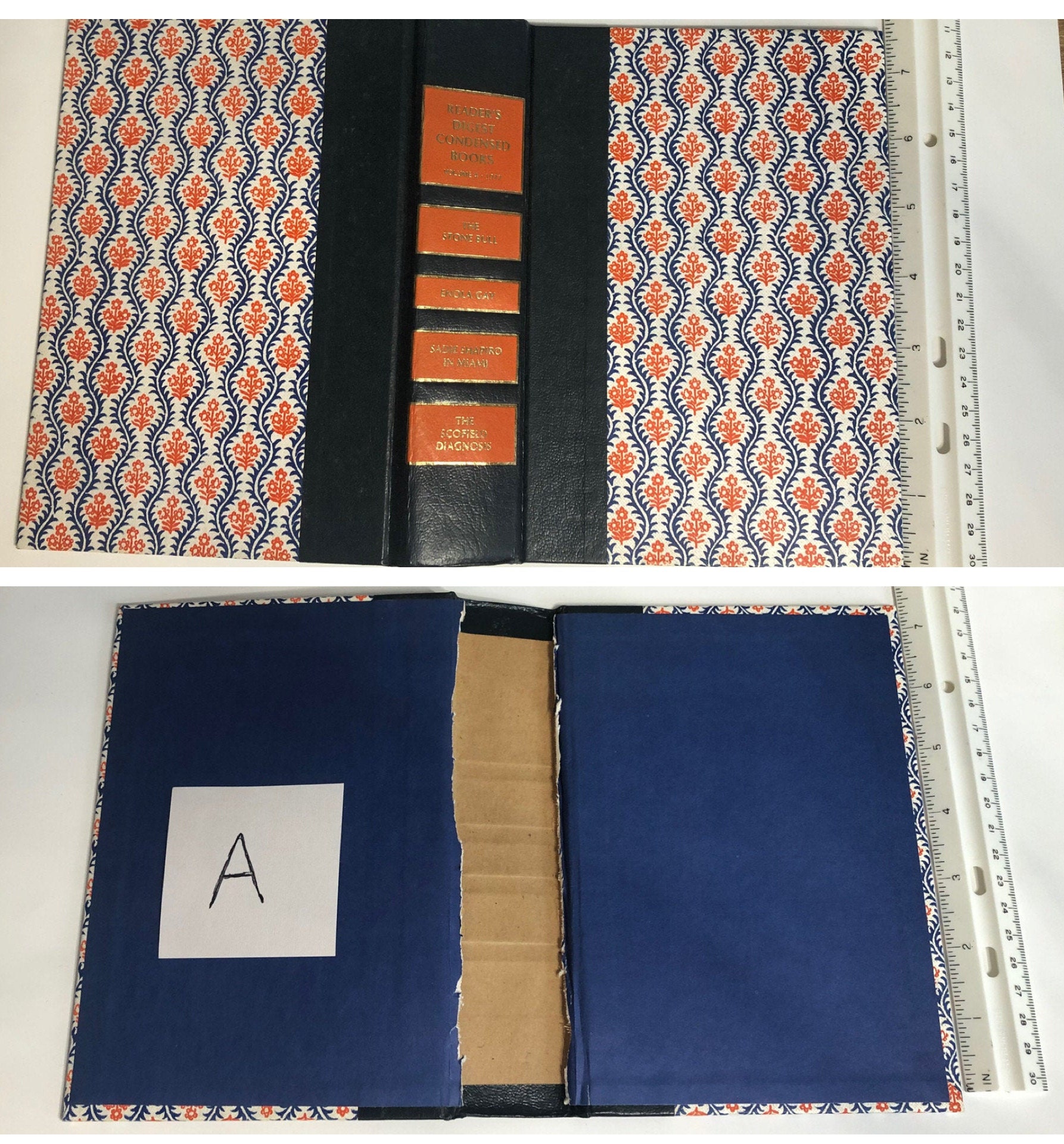 Vintage Book Cover Junk journal Kit 20 book pages | Etsy