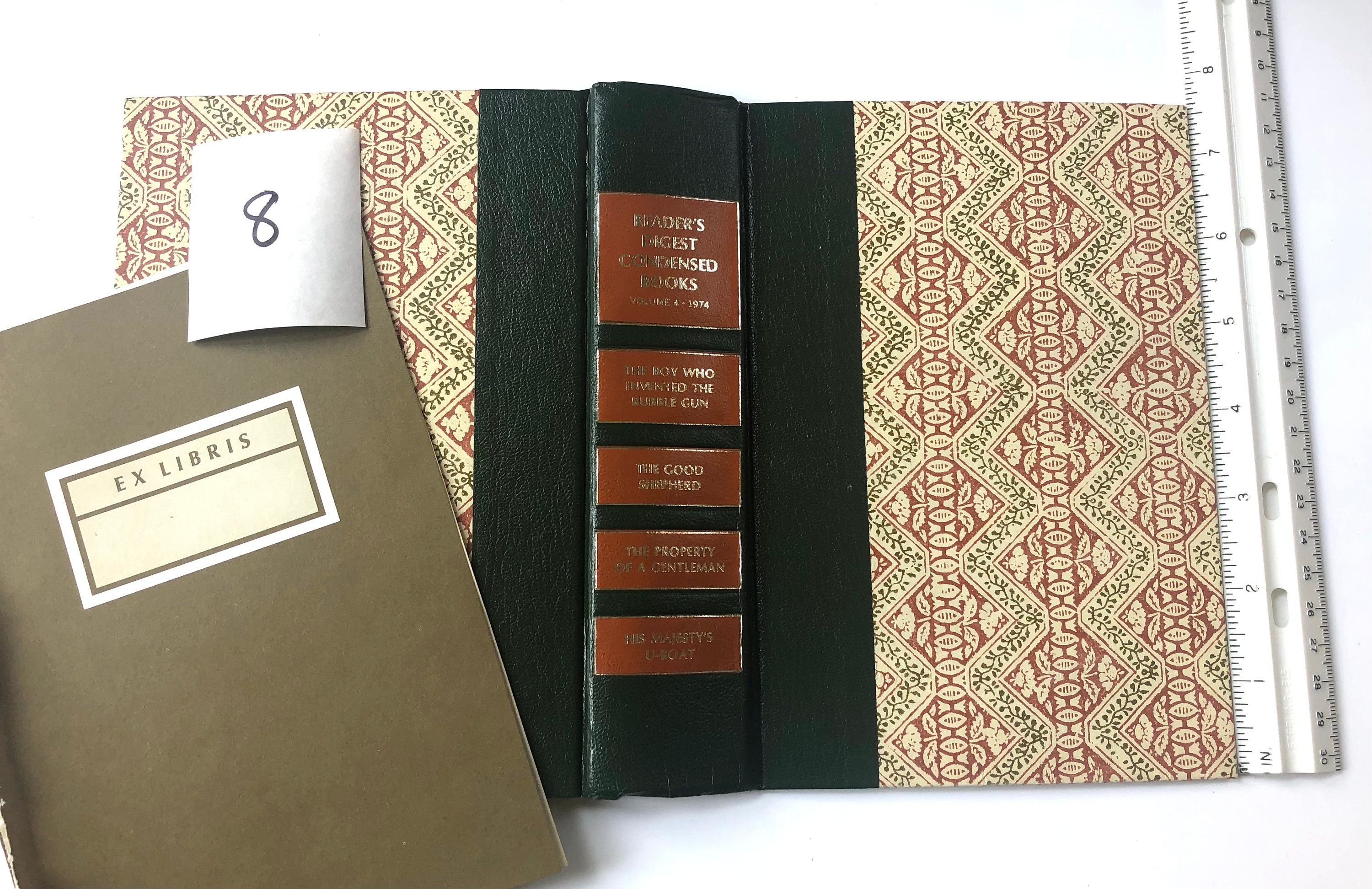 Junk journal kit vintage book covers with 20 book pages for | Etsy