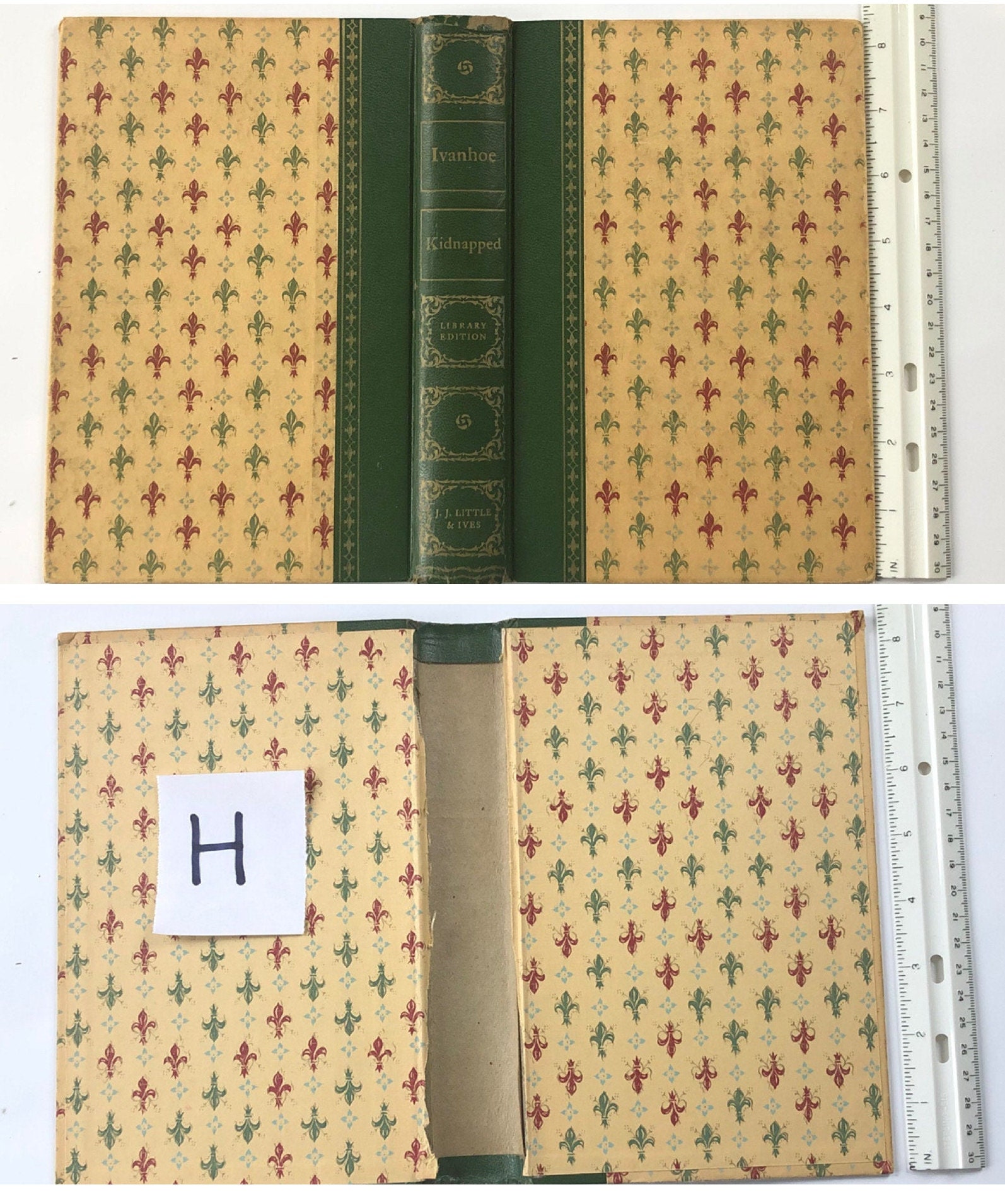 Vintage Book Cover Junk journal Kit 20 book pages | Etsy