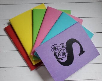Notepad With Initial - Etsy