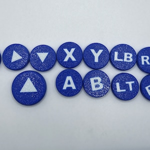 Flatbox Buttons With Easy Identification Symbols - Fits Kailh Low ...