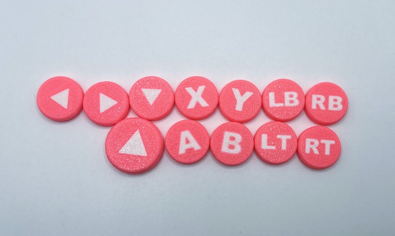 Flatbox Buttons With Easy Identification Symbols - Fits Kailh Low ...