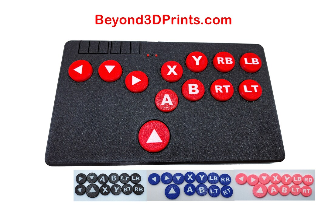 Flatbox Buttons With Easy Identification Symbols - Fits Kailh Low ...