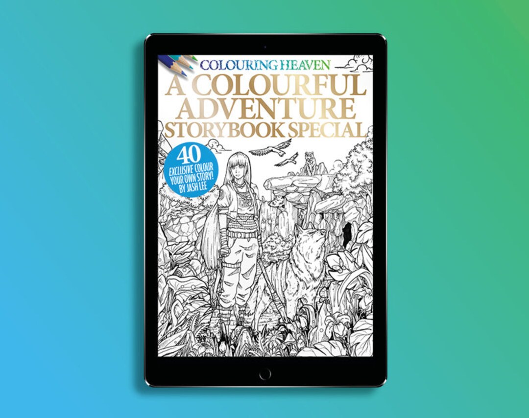 Colouring Heaven A Colourful Adventure Storybook Special digital ...
