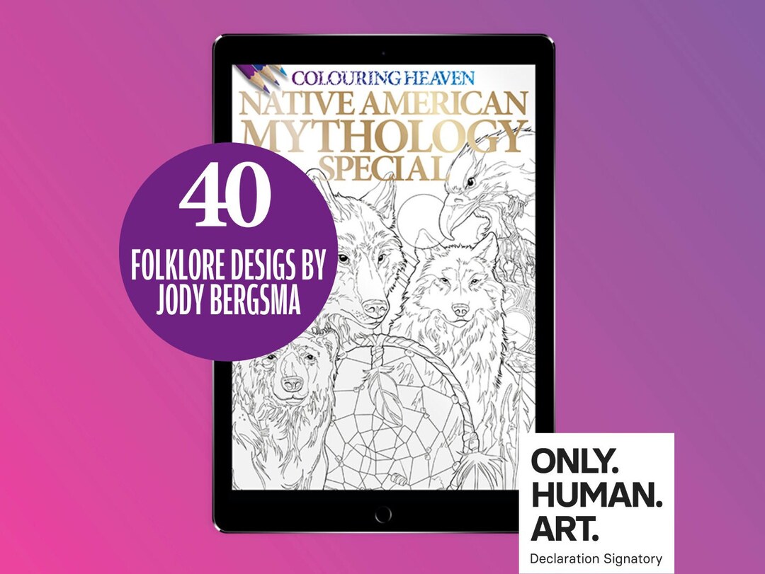 Colouring Heaven Native American Mythology Special (digital Download ...