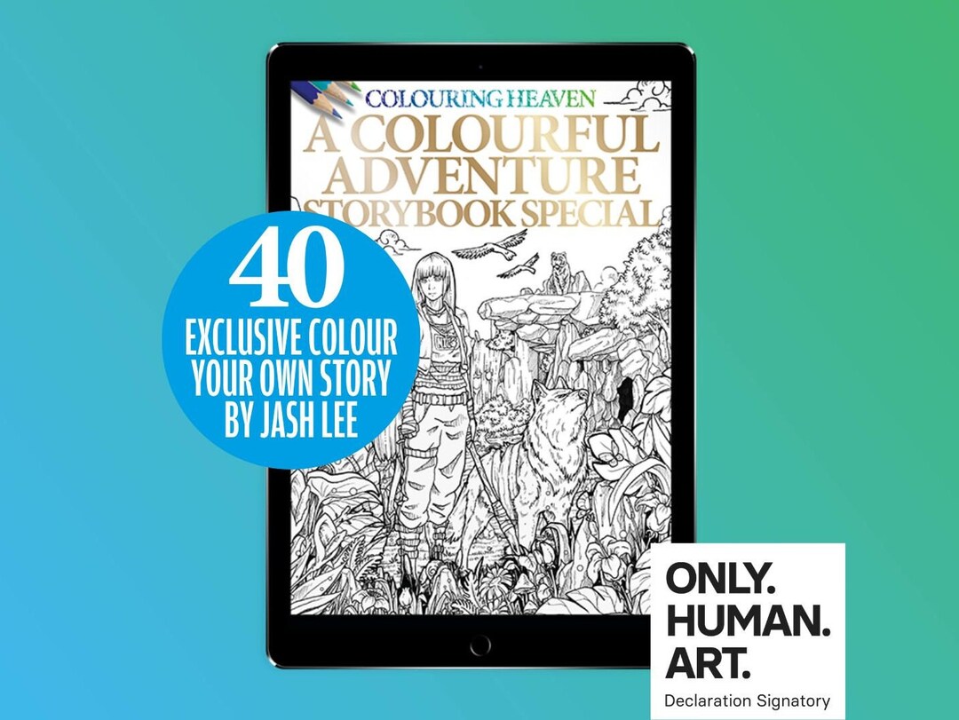 Colouring Heaven A Colourful Adventure Storybook Special (digital ...